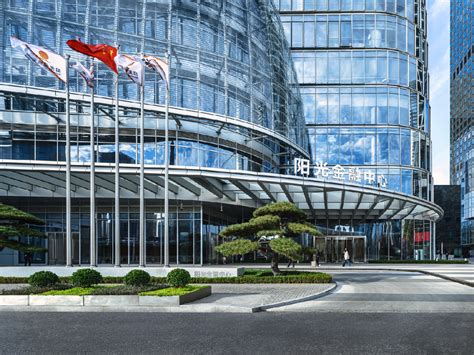 北京阳光金融中心 易兰设计 景观网