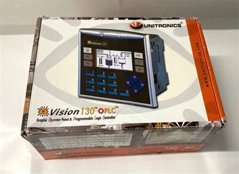 Unitronics Vision 130 Oplc V130 33 Tr20 Logic Controller Values Mavin