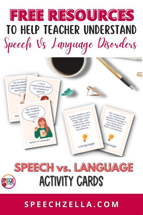 The Difference Between Speech Vs Language Disorders Speechzella Language Disorders Teacher
