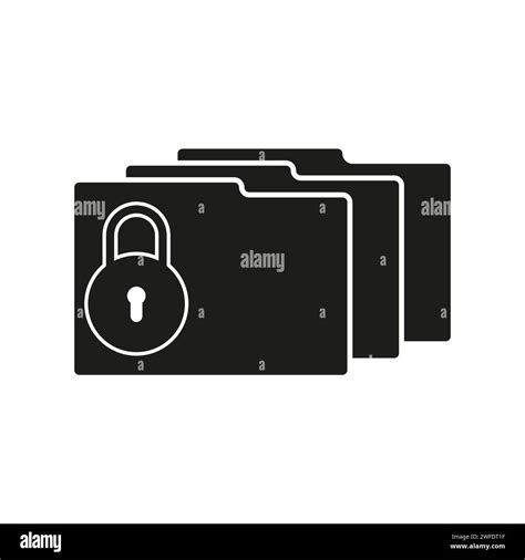 Locked Folder Icon Vector Illustration Eps 10 Stock Image Stock Vector Image And Art Alamy