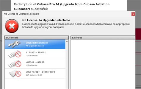 Cubase Pro To Cubase Pro Upgrade Verification Problem Cubase