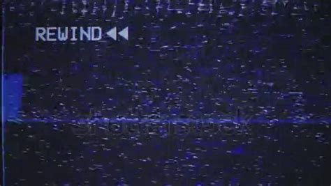 Rewind Sign Arrows Marks Vhs Noise Texture Static Noise Glitch
