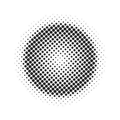 Abstract Grunge Halftone Circle Design 13332716 Vector Art At Vecteezy