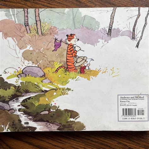 The Calvin And Hobbes Tenth Anniversary Book Vintage Comic Strip Book Bill Watterson 1995