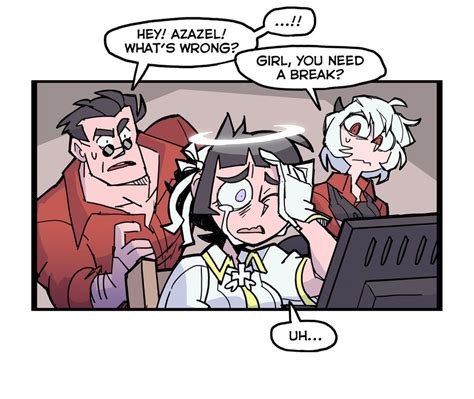 Helltaker Malina And Azazel Helltaker Drawn By Vanripper Danbooru