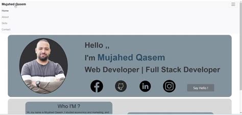 Fullstack Javascript Css Html Mujahed Qasem