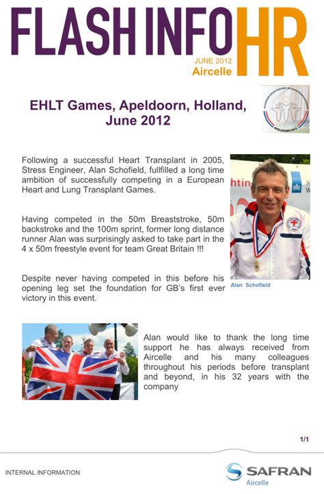 Alan Schofield New Start