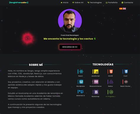 Css Html React Frontend Portafolio Desarrolloweb Lovemywork