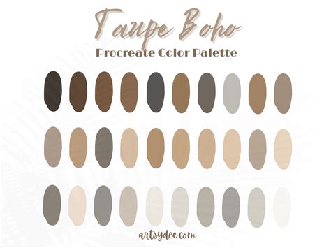 Procreate Color Palette Color Palette Bundle Procreate Swatches Digital Downloads Color