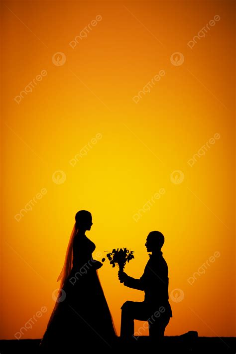 Silhouette Photography Couple