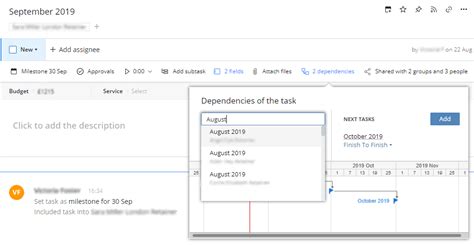 Assigning Correct Task Dependency In List View Wrike Help Center