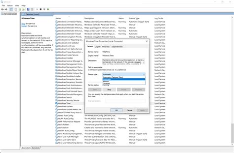 Windows How Can I Sync The Computers Clock Upon Startup Stack Overflow
