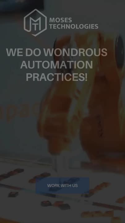 Video Moses Technologies Pvt Ltd On Linkedin Automation Ai
