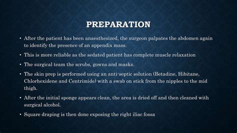 Open Appendectomy PPTX