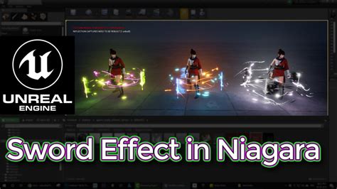Sword Effect In Ue4 Niagara Tutorial Cgow