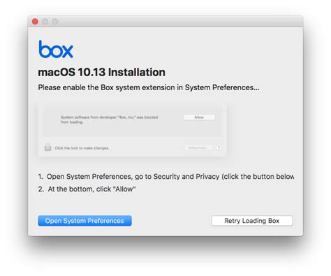 Installing And Updating Box Drive Box Support