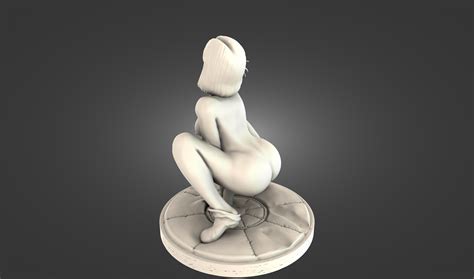 Android Naked Squat D Stl Model D Model D Printable Cgtrader
