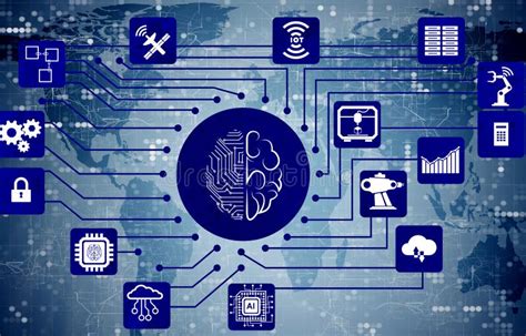 Artificial Intelligence Modern Computing Concept Stock Illustration Illustration Of Cyber