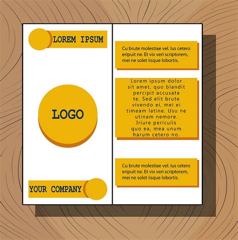 플라이어 디자인 템플릿 브로셔 연례 보고서 벡터 Eps Ai Uidownload