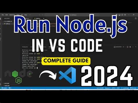 How Can I Run A Node Js File In Visual Studio Code Ask And Answer