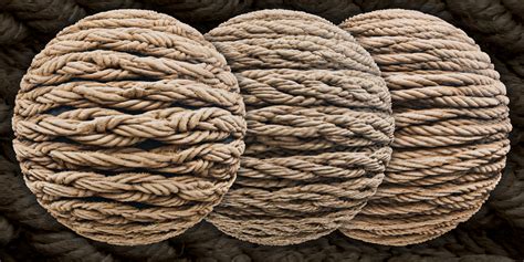 120 Rope Pbr Materials And Textures For Blender Superhive Formerly