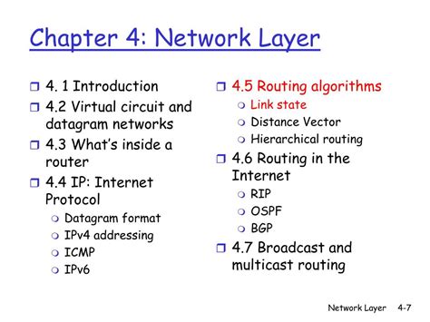 ppt lecture 19 network layer routing algorithms powerpoint presentation id 1888024