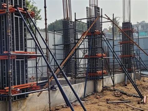 Silver Plastic Slab Shuttering Plates Dimension 1235mm At Rs 5600