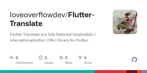 Github Loveoverflowdevflutter Translate Flutter Translate Is A Fully Featured Localization