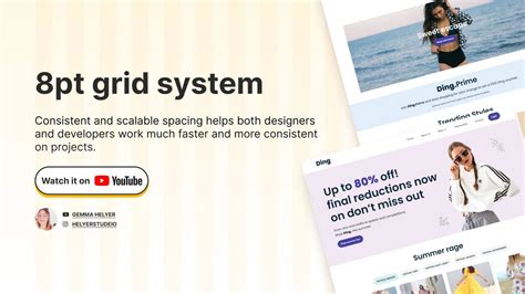 8pt Grid System Template For Figma