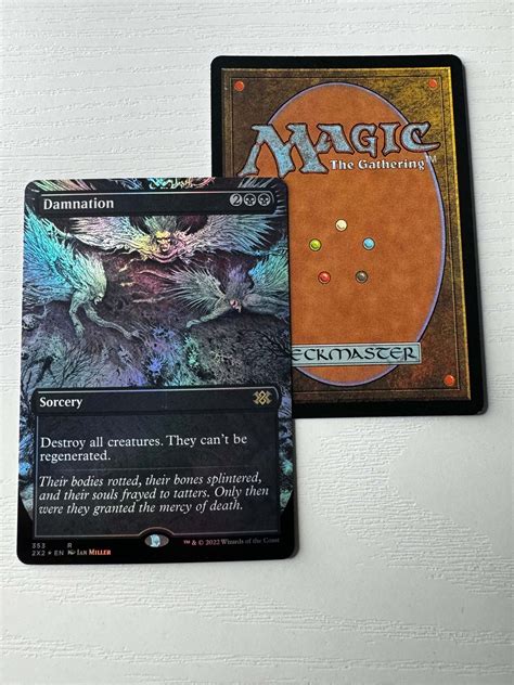 Damnation Double Masters 2022 Foil Tl21 Tolarian Library