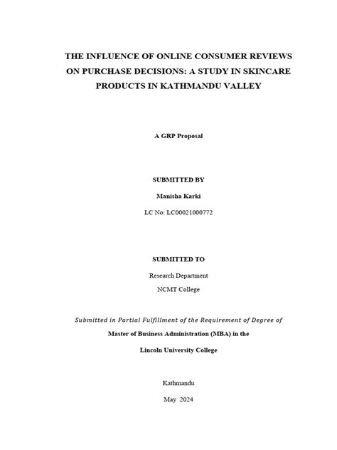 Research Proposal Xx Pdf Sampling Statistics Methodology