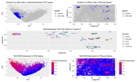 Differential Gene Expression Analysis Tacstd2 Genomic Data Visualization