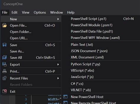 Conceptone Powershell And Wpf Editor Preview