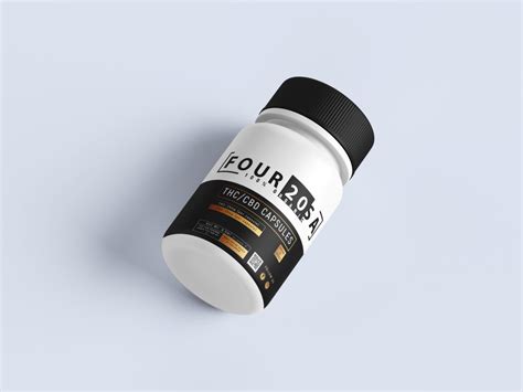Thc Capsule 50mg Thc Each Four20sa