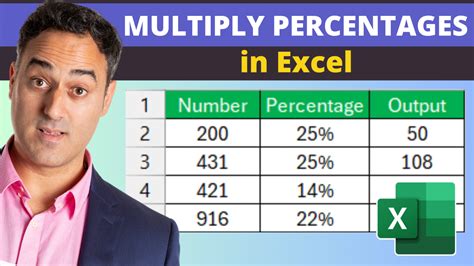 How To Multiply Percentages In Cells In Excel MyExcelOnline