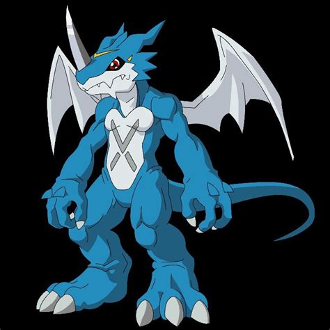 A Blue And White Pokemon Character With Large Sharp Fangs On His Face Is Standing In Front Of A