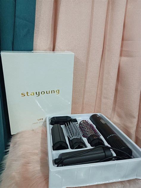 Stayoung 5 In 1 Hair Styler C1 Hair Curler Automatic Hair Straighteners