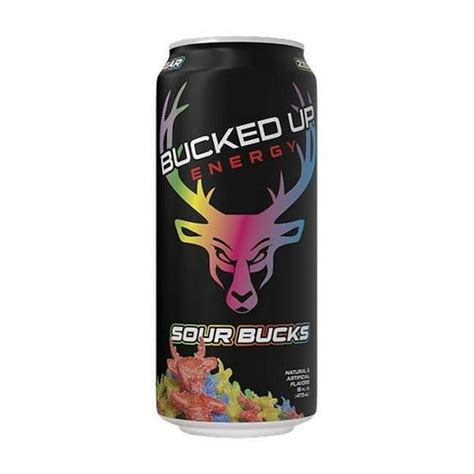 Bucked Up Energy Drinks In Bucked Up