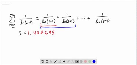 SOLVED Calculate The First Eight Terms Of The Sequence Of Partial Sums Correct To Four Decimal
