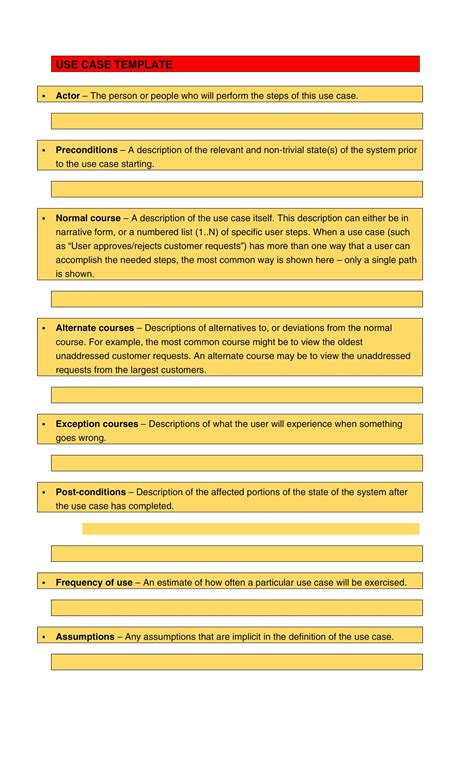 40 Use Case Templates And Examples Word Pdf Templatelab