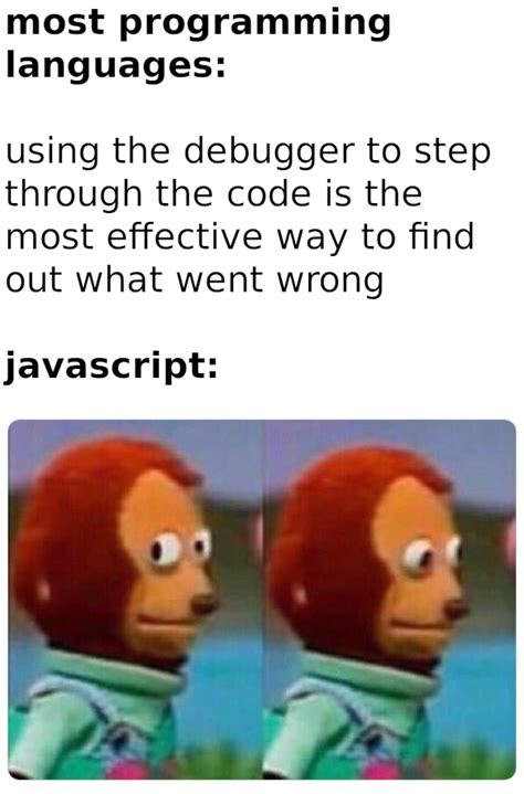 Just Use The Debugger R Programmingmemes