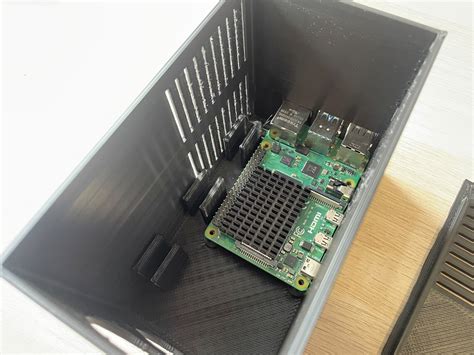 Raspberry Pi 4 And 4b With Ssd Custom Designed Case 3d Printed Etsy Uk