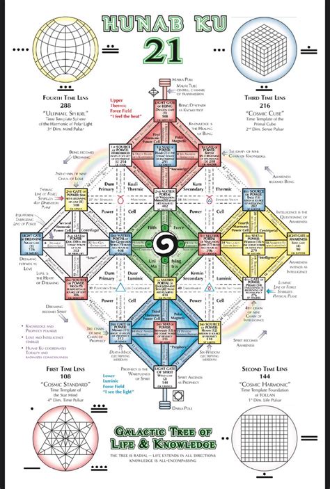 Galactic Tree Of Life And Knowledge 👁️🧠 In English Mayan Astrology