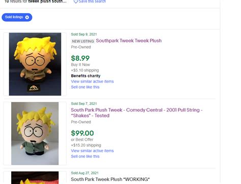 9 Tweek Plush By Southparkplushlover On Deviantart
