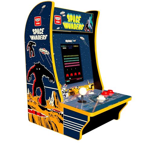Space Invaders Mini Game Cabinet Counter Cade Gamerdad1980s