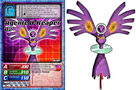D Reaper D Reaper Adr Digimon Digimon Card Game Digimon Tamers Official Art Eldritch