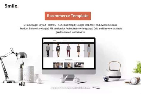 Smile Html E Commerce Template Latest Version