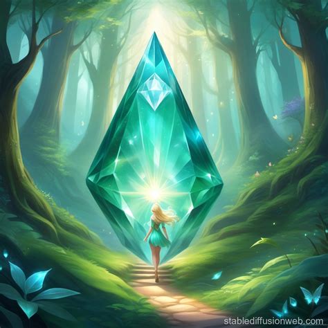 Elas Journey Through The Lost Diamond Path Stable Diffusion Online