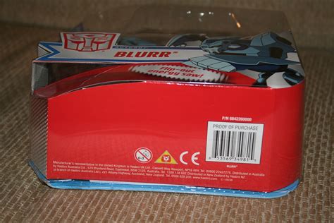 Transformers Animated Blurr Deluxe Class Figure Parry Game Preserve