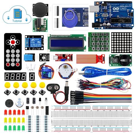 Klystr Arduino Basic Starter Kit Rfid Learning Suit Include Uno R3 Board Shopee Thailand